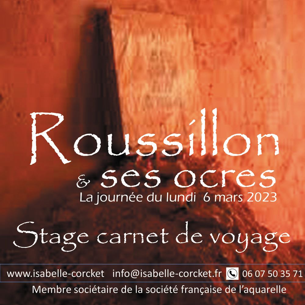 Stage à Roussillon - Isabelle Corcket